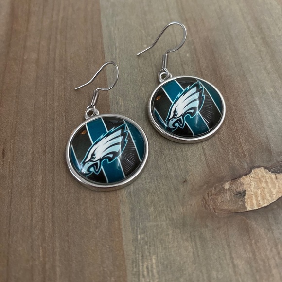 Handmade | Jewelry | Philadelphia Eagles Earrings | Poshmark